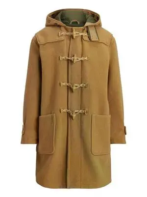 Ralph Lauren Toggle-fastening Hooded Coat - Brown