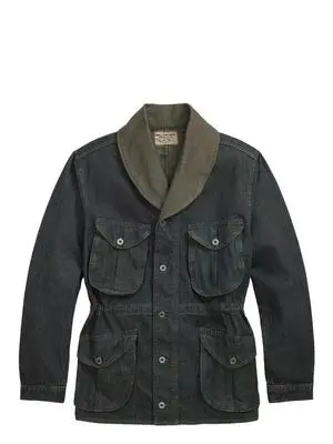 Ralph Lauren Denim Shawl-collar Jacket - Blue