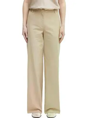 A.p.c. Margaret Cotton Trousers - Baa Beige