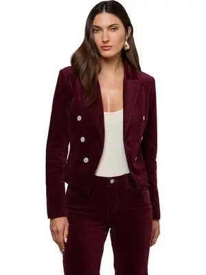 L'AGENCE L'AGENCE Wayne Velvet Blazer