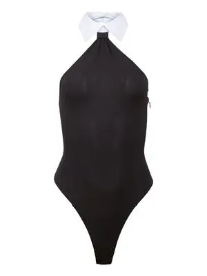 Fleur Du Mal Hannah Bodysuit - Black