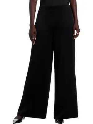 UNGARO Kai Satin Pants - Black