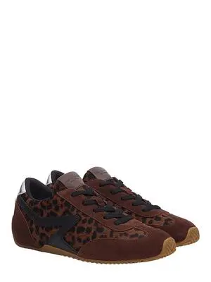 Rag & Bone Retro Running Sneakers - Leopard Mocha