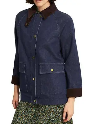 HOBBS LONDON Grantley Denim Jacket - Indigo