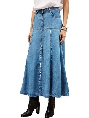 Ba&sh Laddie Skirt - Light Used Blue