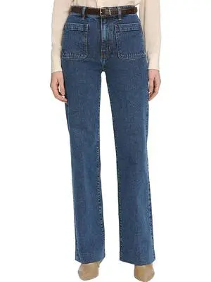 FRAME The Refined High Rise Jeans - Saturn