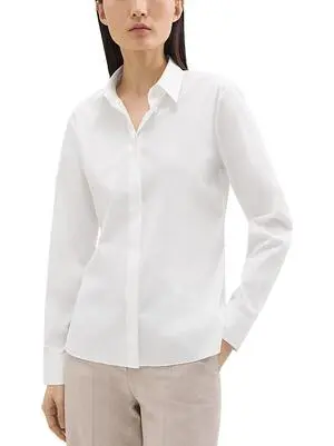 Theory Classic Fitted Shirt - White