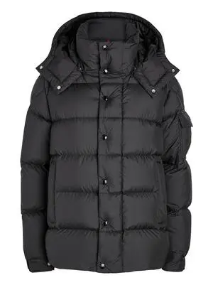 Moncler Maya 70 Hooded Quilted Jacket - Black
