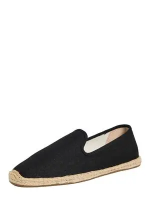 Soludos The Smoking Slipper Espadrilles - Noche Black