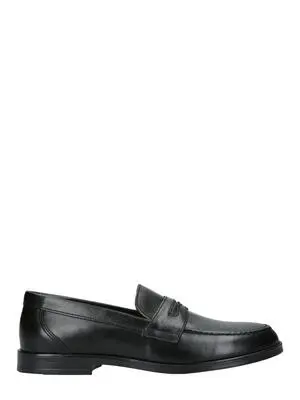 Trotters Leather Hugo Loafers - Black