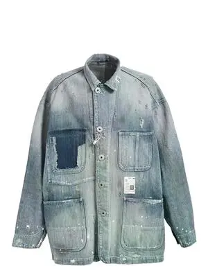 Mihara Yasuhiro Denim Shirt Jacket - Blue