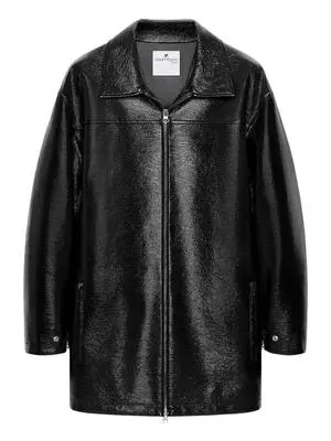 COURREGES Vinyl Jacket - Black
