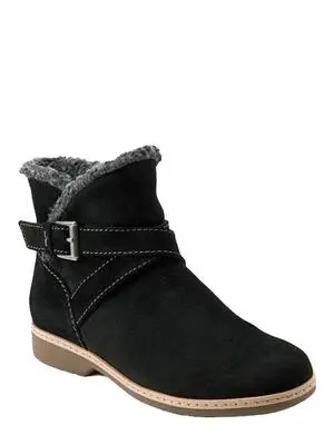 EARTH® Hutton Water Repellent Faux Fur Lined Bootie - Black