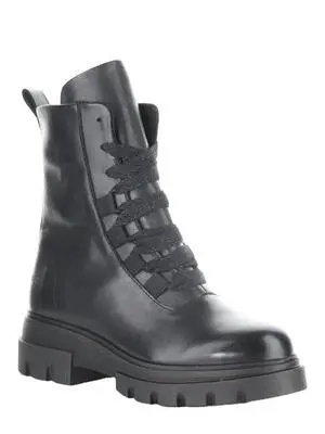 BOS. & CO. Foster Waterproof Lug Sole Bootie - Black
