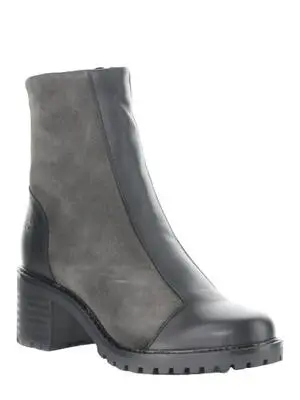 BOS. & CO. Ingrid Waterproof Bootie - Black/anthracite