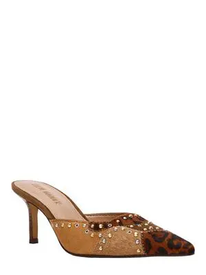 Steve Madden Alexi Pointed Toe Mule Leopard Multi