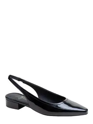 Linea Paolo Cielo Slingback Pumps Black