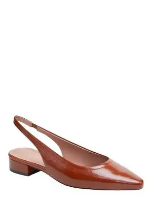 Linea Paolo Cielo Slingback Pumps Milk Chocolate