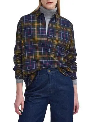 BARBOUR Elishaw Relaxed Fit Check Button-Up Shirt