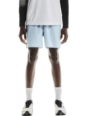 On Focus Stretch Running Shorts - Arctic
