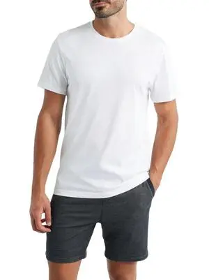 Mack Weldon Slim Fit Crewneck Pima Cotton T-shirt - Bright White