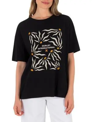 Hurley Medley Cotton Graphic T-shirt - Black