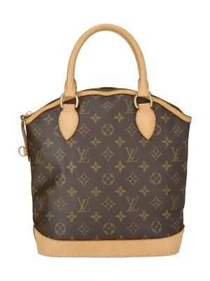 LOUIS VUITTON Monogram Canvas Lockit Vertical