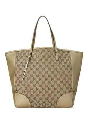 Gucci Original Gg Bree Tote - Gold