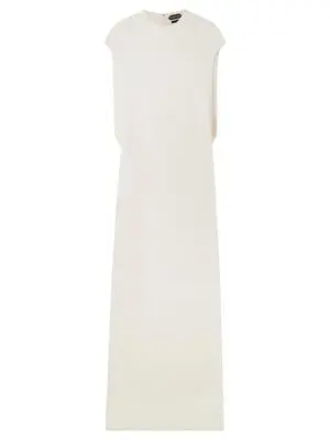 TOM FORD Stretch-silk Georgette Gown - White