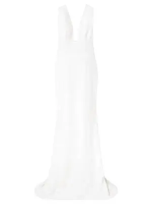 Stella McCartney Crepe Gown - White