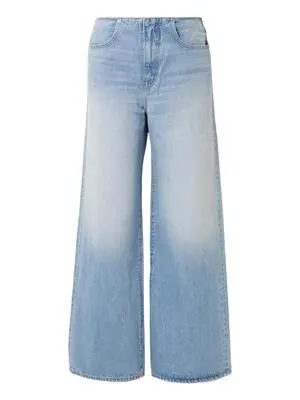 SLVRLAKE Naomi High-Rise Wide-Leg Jeans