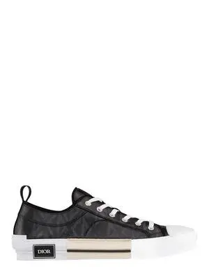 Dior B23 Low 'cd Diamond' Sneakers - Black