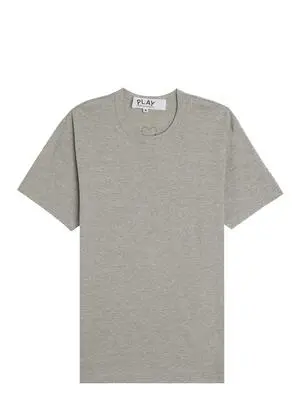 Play Comme Des Garcon Back Emblem T-shirt - Grey
