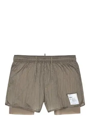 Satisfy 3 Inch Trail Shorts - Brown