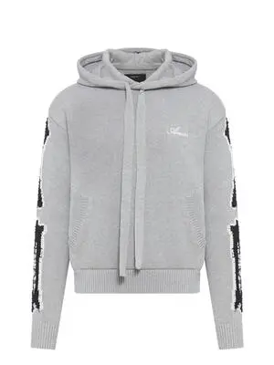 Amiri Bones Hoodie - Grey