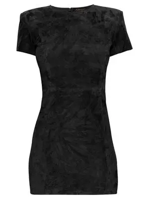 AS By DF Fortuna Stretch Suede Dress - Black