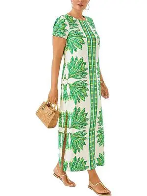 LILLY PULITZER Kaden Upf 50+ Maxi - Kitts Green Shady Babe