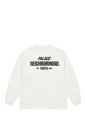PALACE X Neighborhood Waffle Jersey - White