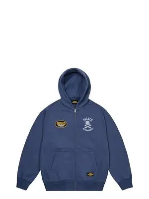 PALACE X Neighborhood Skull Zip Hood - Navy Blue