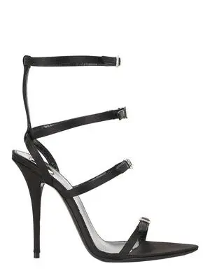 Saint Laurent Gippy Heeled Sandal - Nero