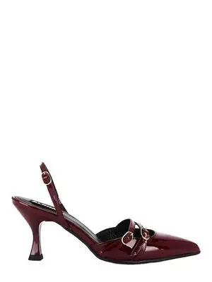 ALOHAS Joelle Slingback Pumps - Onix Burgundy
