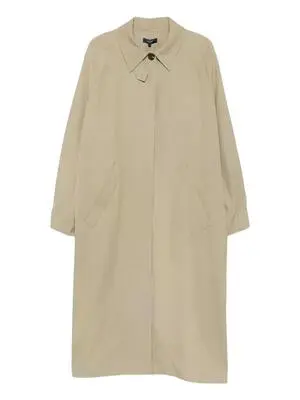 Soeur Raglan-sleeve Coat - Green