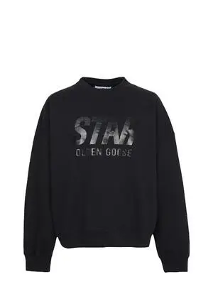 GOLDEN GOOSE Logo Sweatshirt - Black