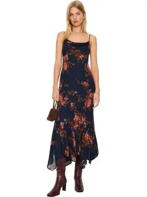 REFORMATION Lluvia Maxi Dress Blue
