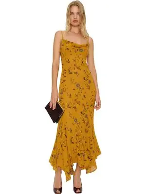 REFORMATION Lluvia Maxi Dress Borgia