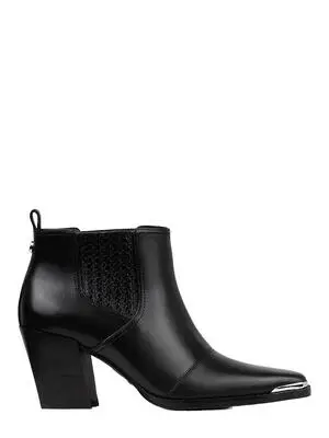 DONALD PLINER Wili Western Booties - Black