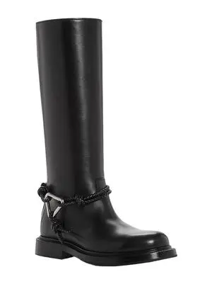 Bottega Veneta James Leather Boot - Nero