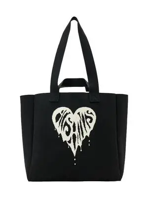 ALLSAINTS Izzy Heart Tote - Black