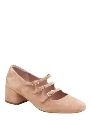 Linea Paolo Mariana Mary Jane Pump Toffee