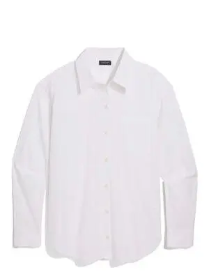 Vineyard Vines Cotton Stretch Button-Up Shirt White Cap